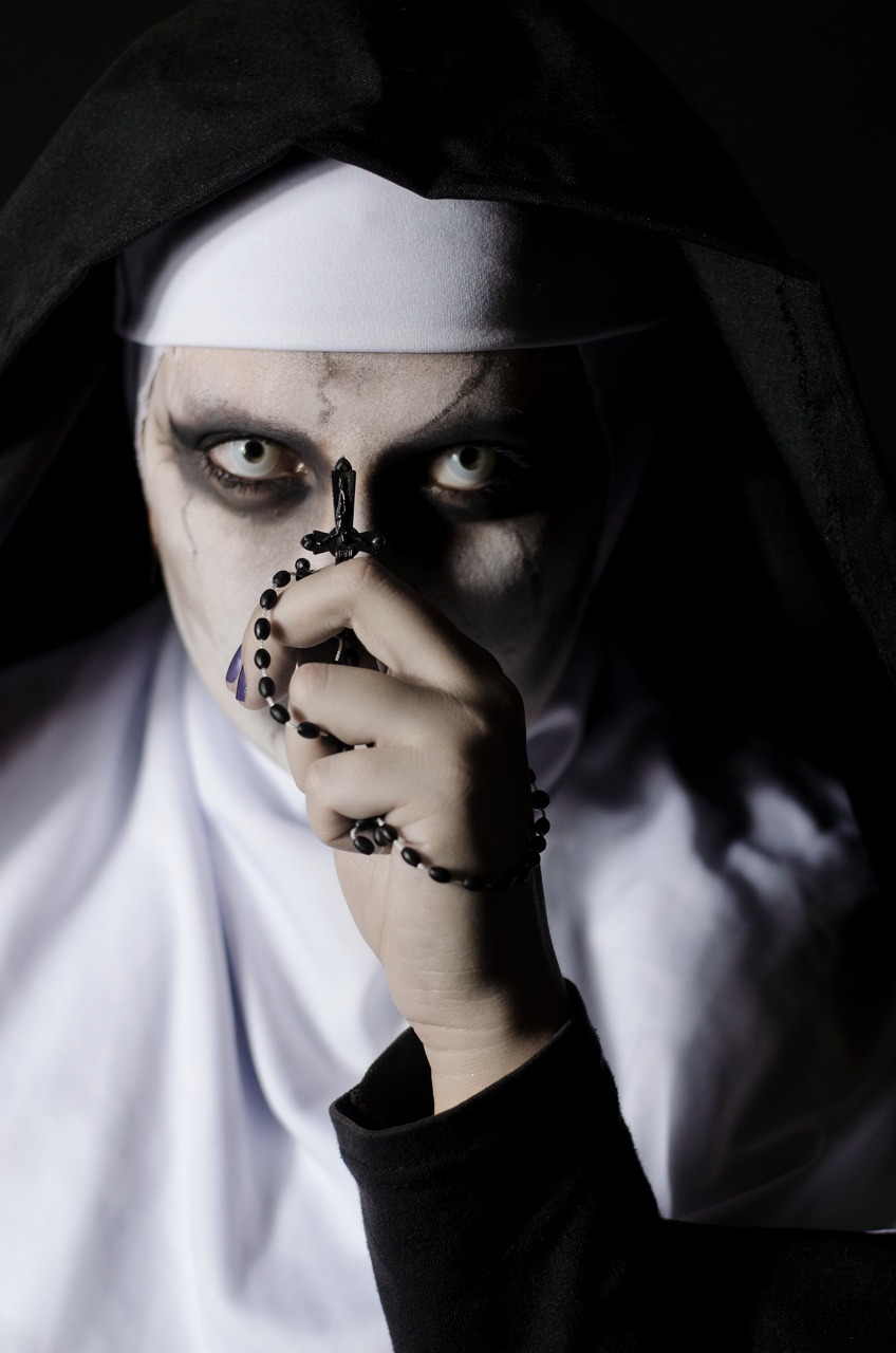 Freira para eventos - Contratar Personagens de terror